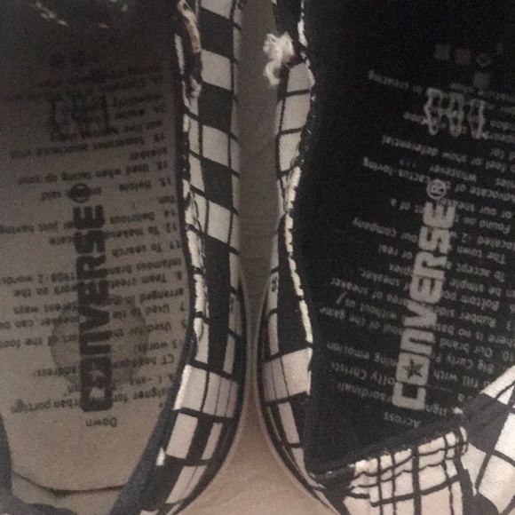 Converse | Shoes | Converse Crossword Puzzle Mns 5 Womens 125 | Poshmark